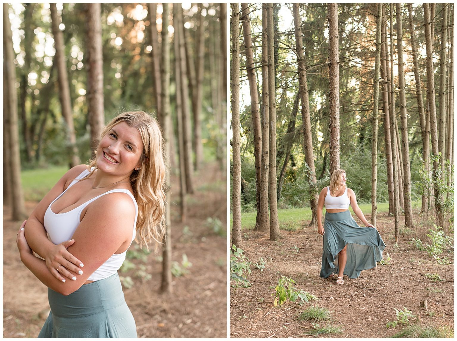 Glowing Summer Senior Session at Overlook Park in Lancaster, PA ...
