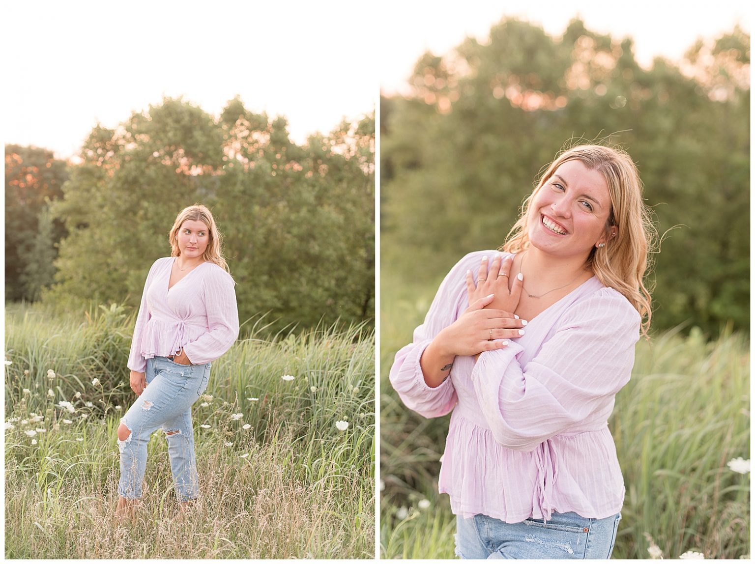 Glowing Summer Senior Session at Overlook Park in Lancaster, PA ...