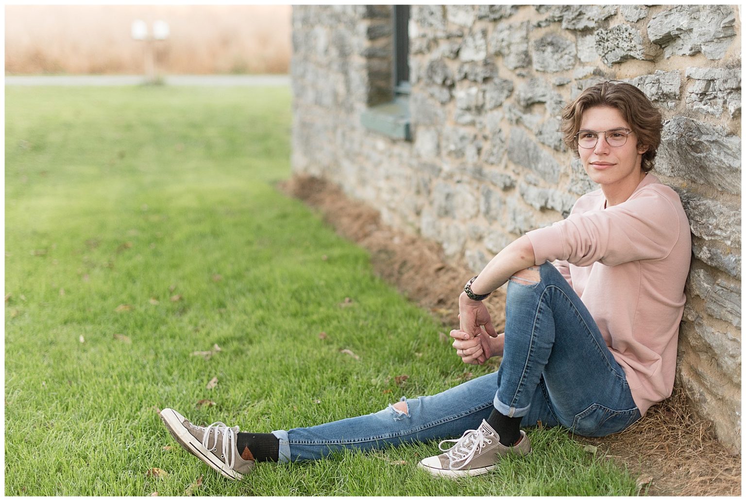 Lancaster County Park Senior Session - heathermariephoto.com