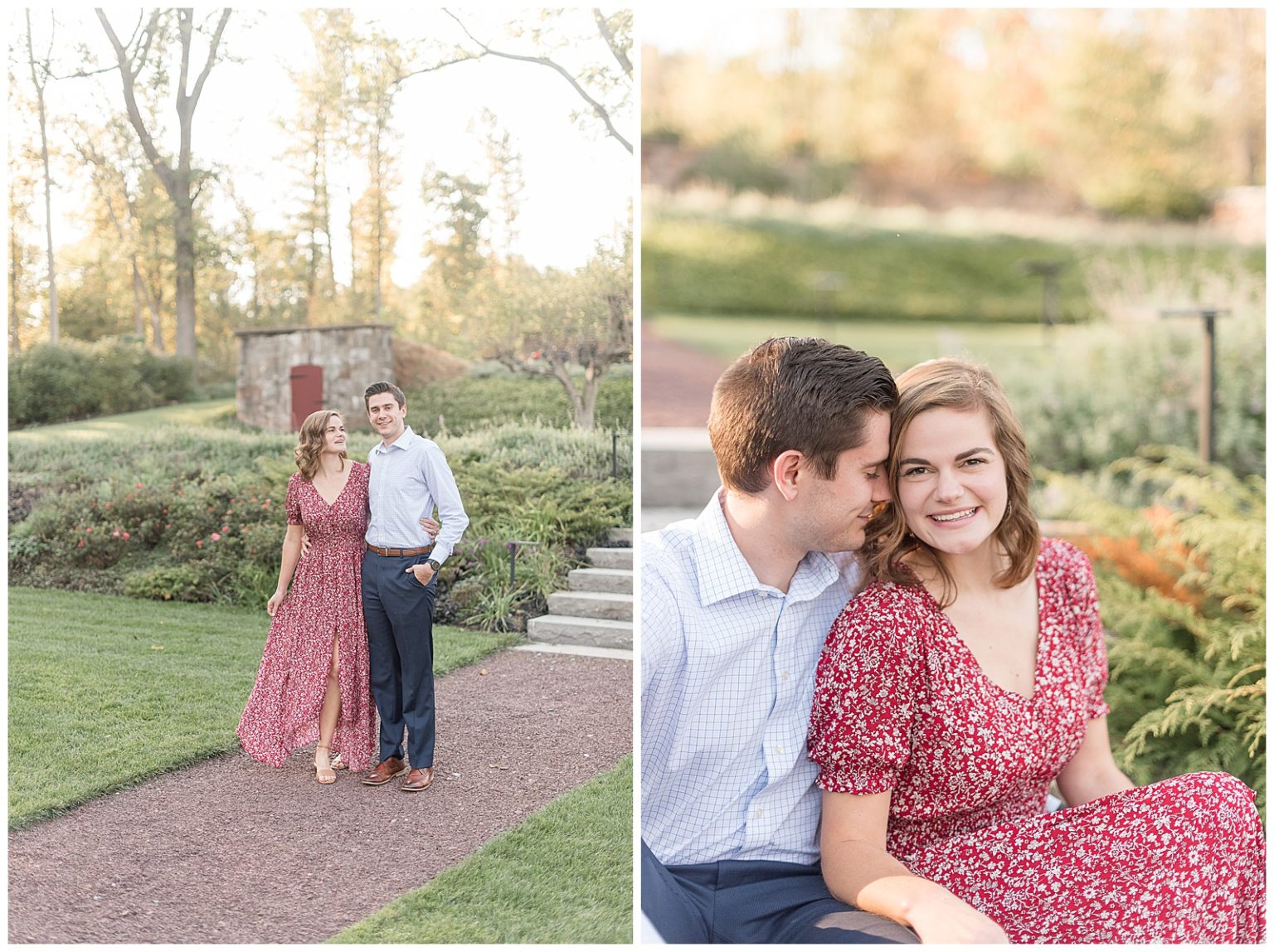 Vibrant Elizabeth Furnace Engagement Session - heathermariephoto.com