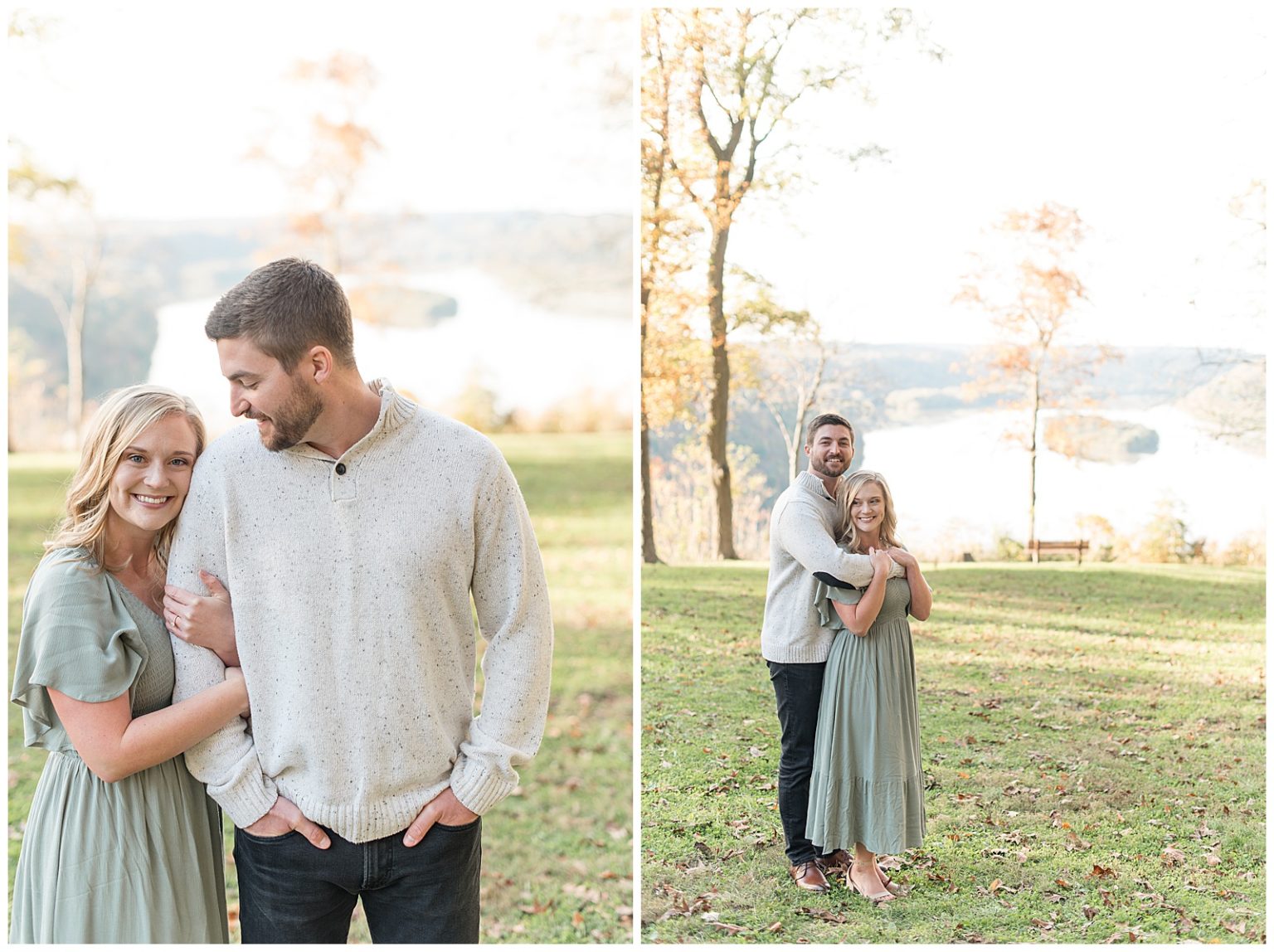 Dreamy Pinnacle Point Overlook Engagement Session