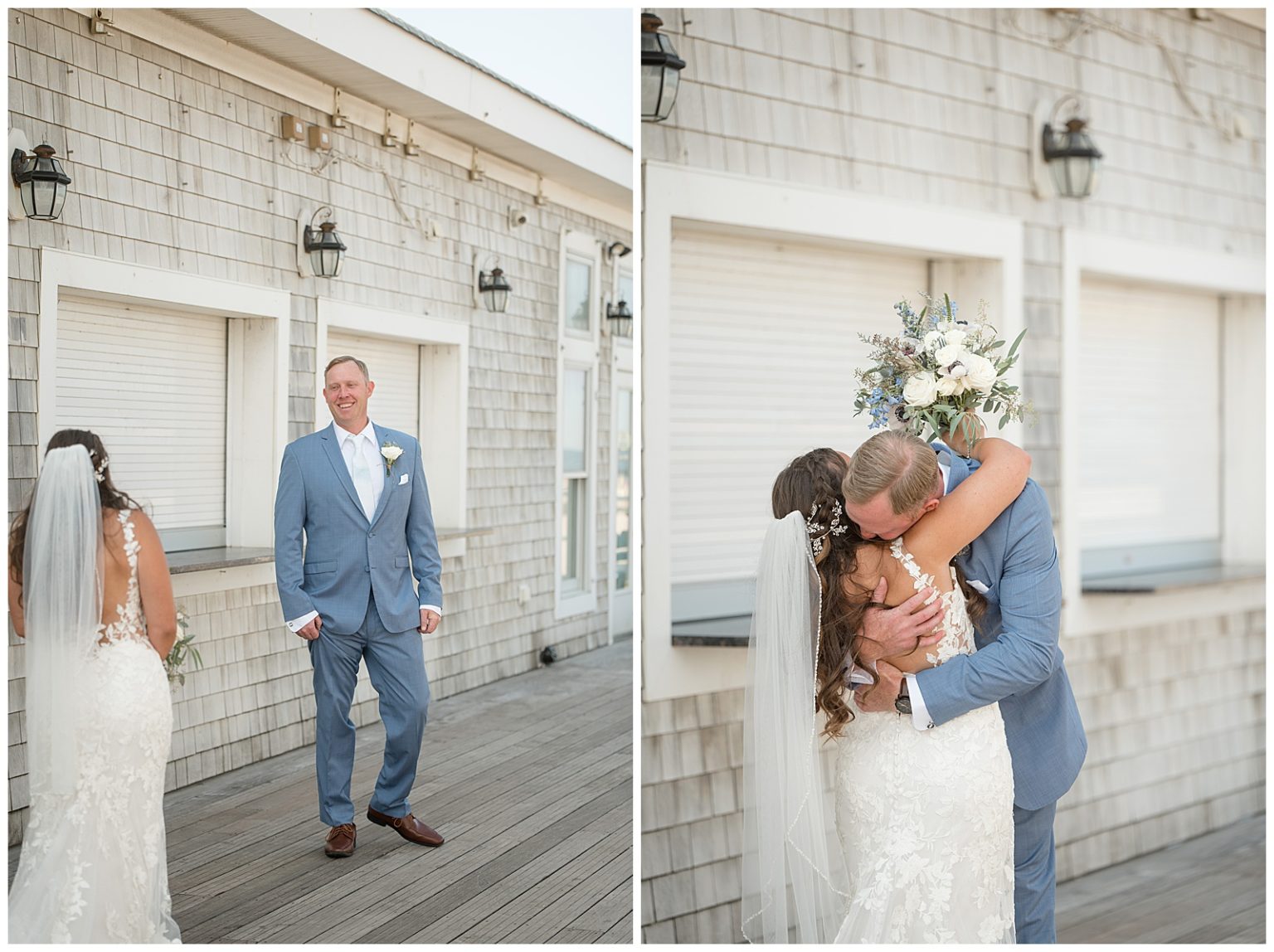 Oceanfront New Jersey Wedding - heathermariephoto.com