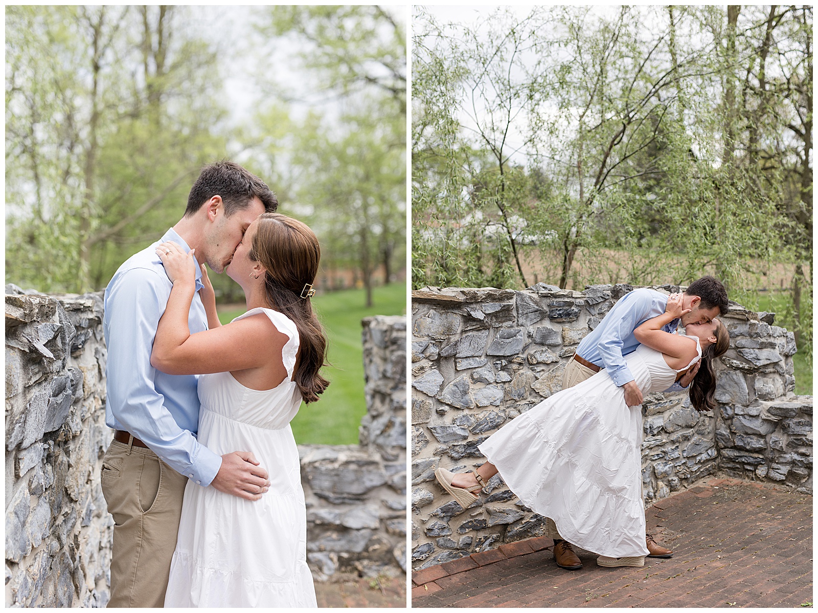Floral Historic Ashland Engagement Session