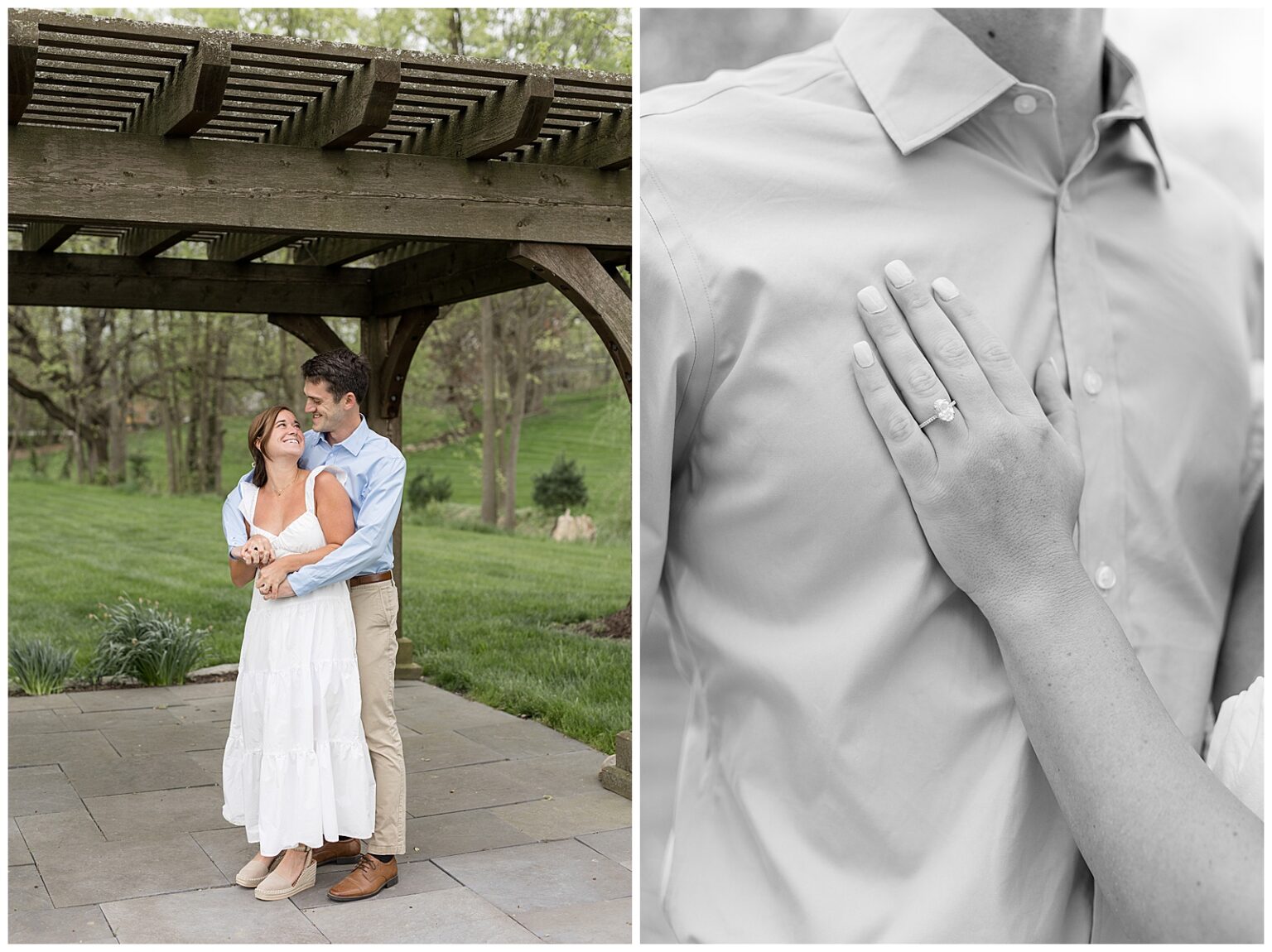 Floral Historic Ashland Engagement Session