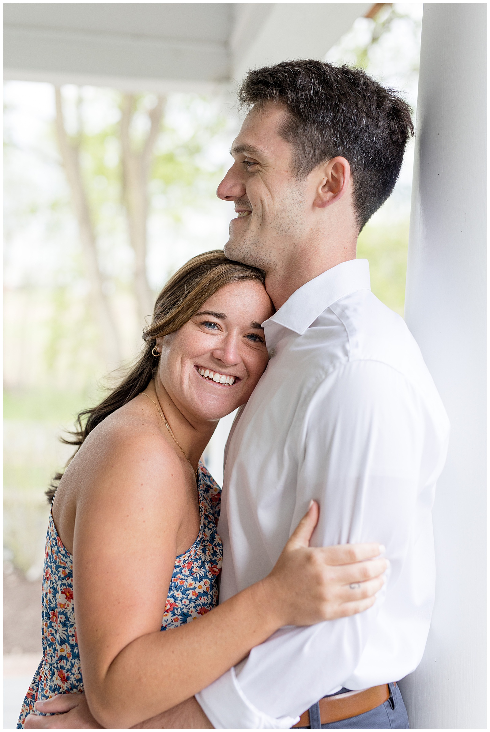 Floral Historic Ashland Engagement Session
