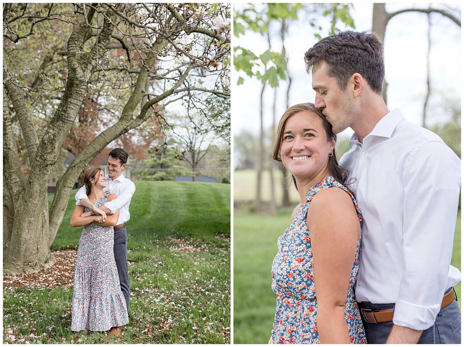 Floral Historic Ashland Engagement Session