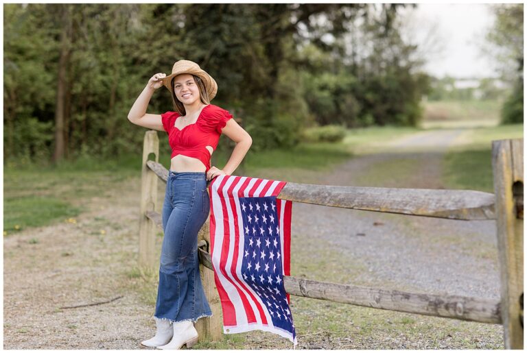 Patriotic Spring Spokesmodel Team Shoot