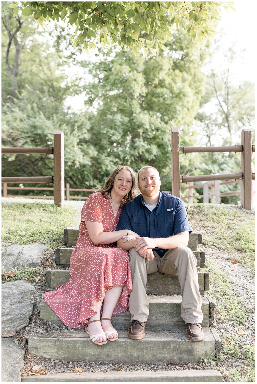 Joyful Pinnacle Overlook Engagement Session