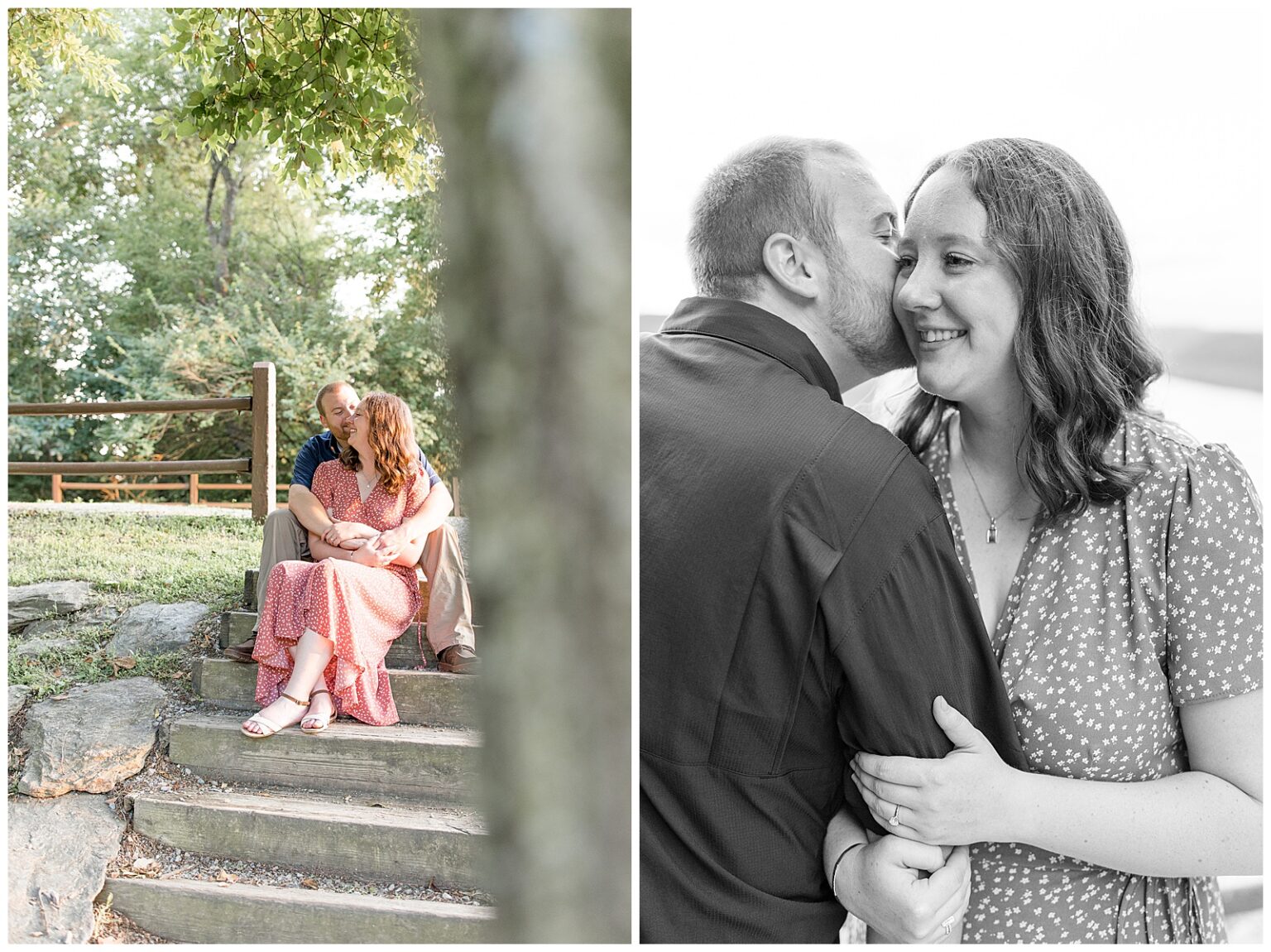 Joyful Pinnacle Overlook Engagement Session