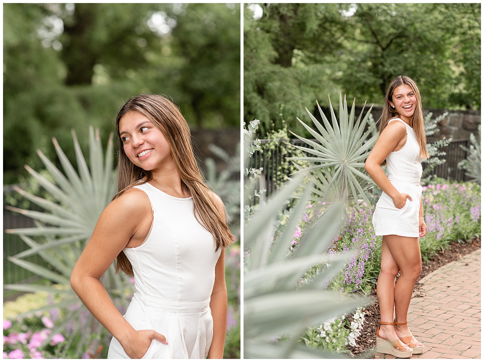 Longwood Gardens Summer Senior Session