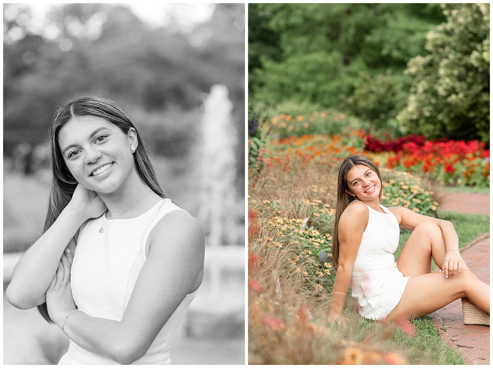 Longwood Gardens Summer Senior Session