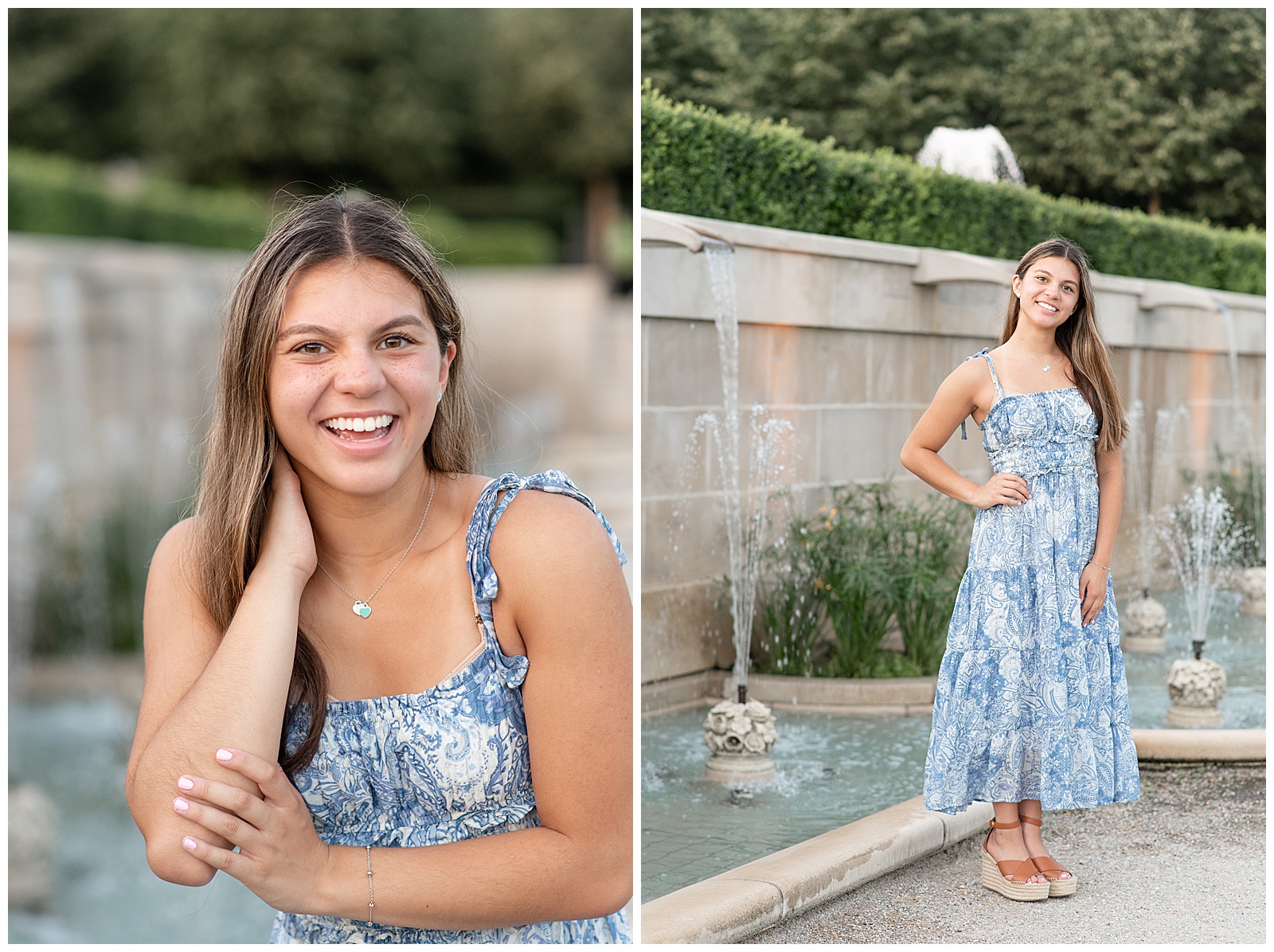 Longwood Gardens Summer Senior Session