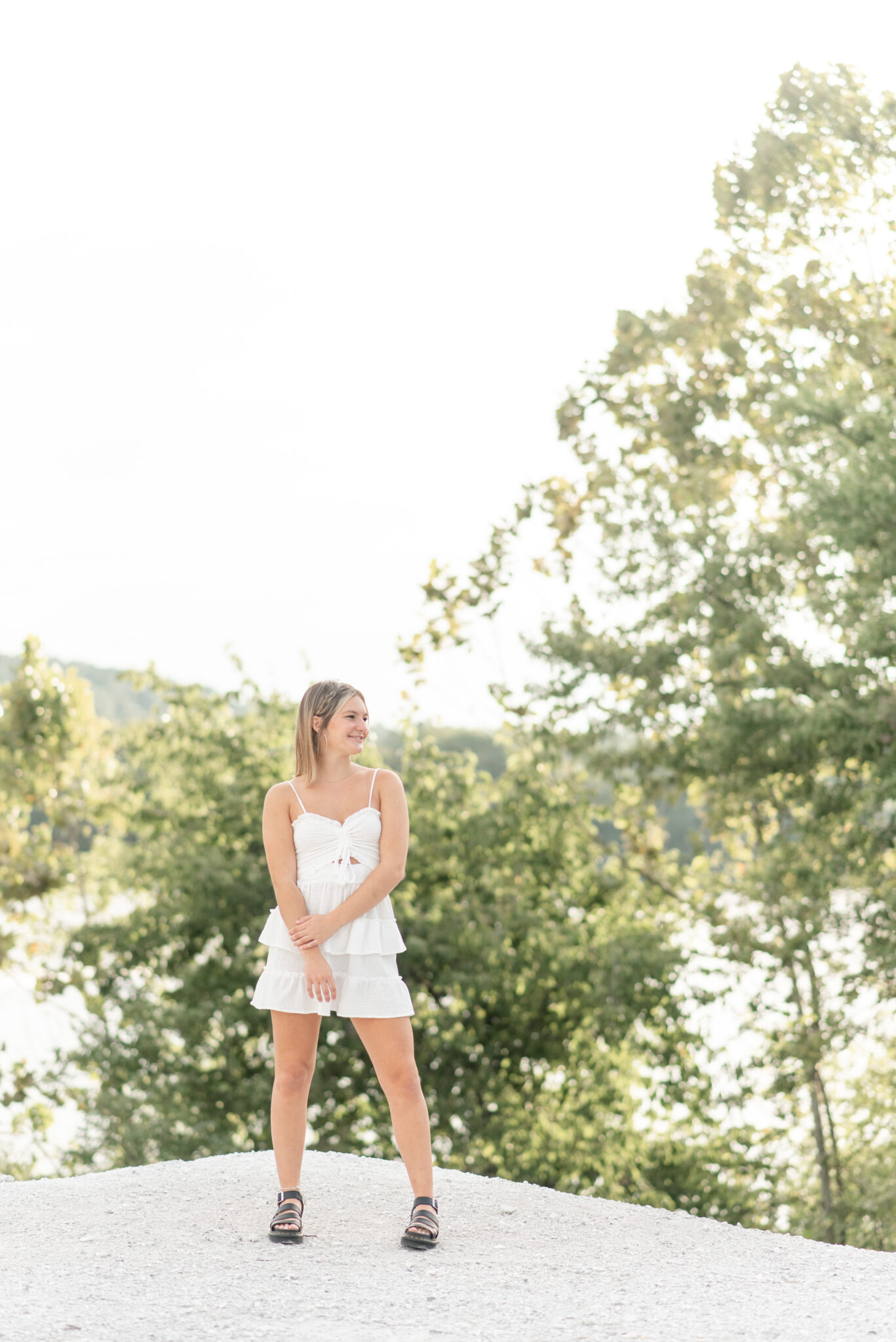 Summer Senior Session at White Cliffs of Conoy - heathermariephoto.com