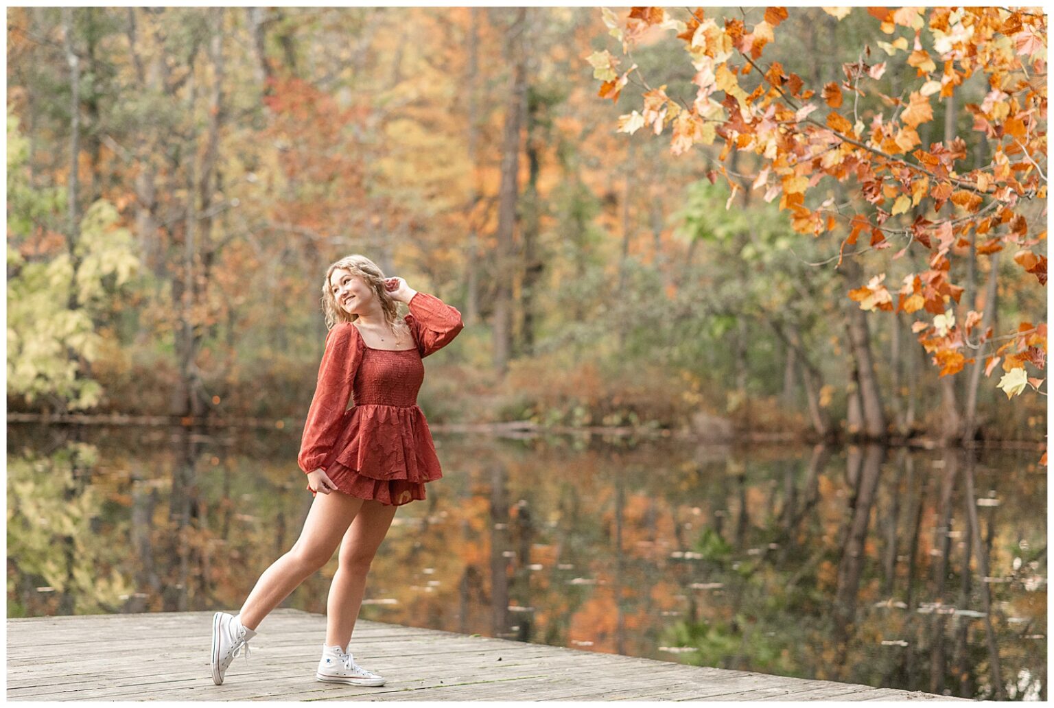 Senior Session at Nolde Forest - heathermariephoto.com