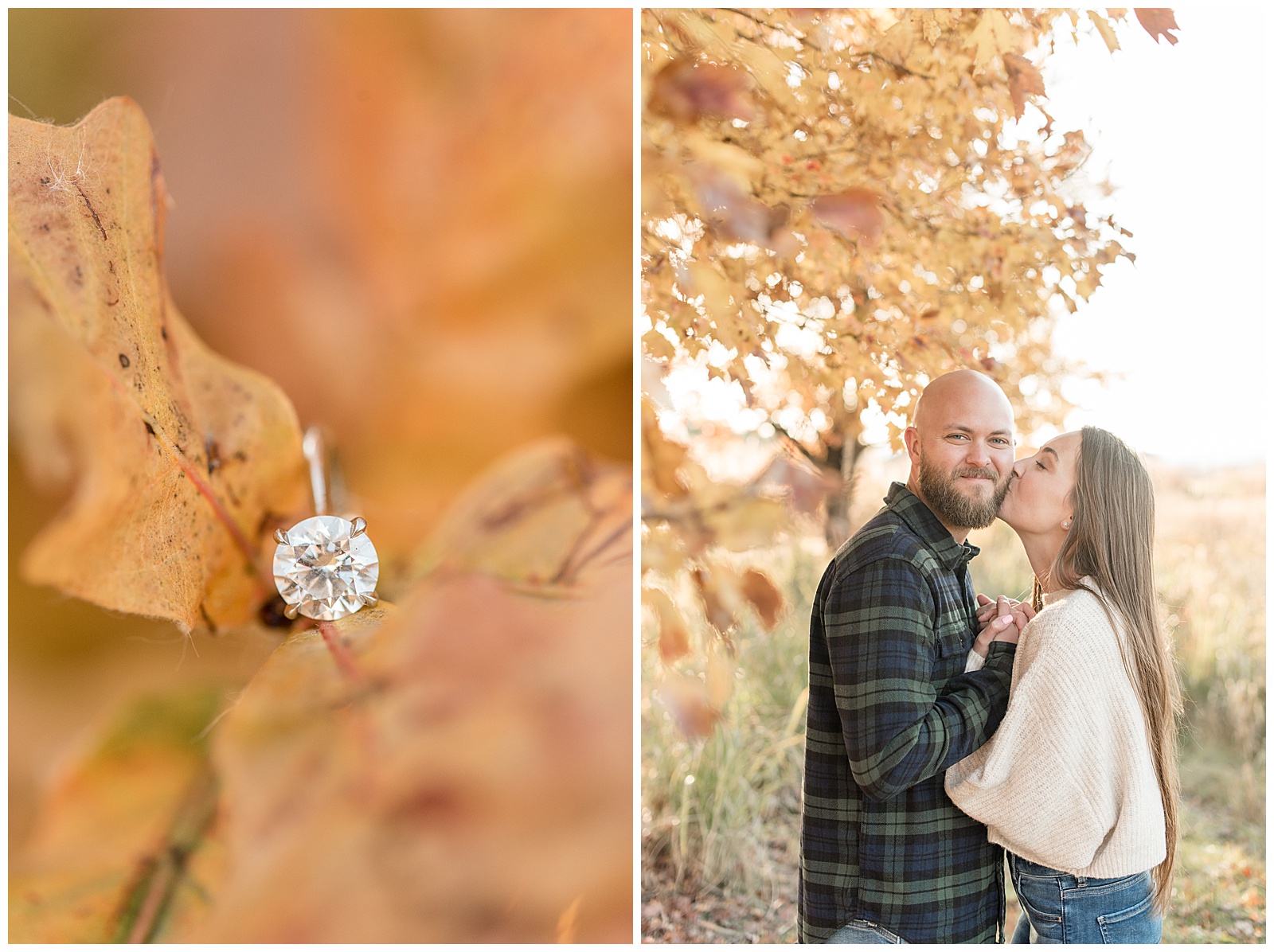 Fall Foliage Engagement Session - heathermariephoto.com