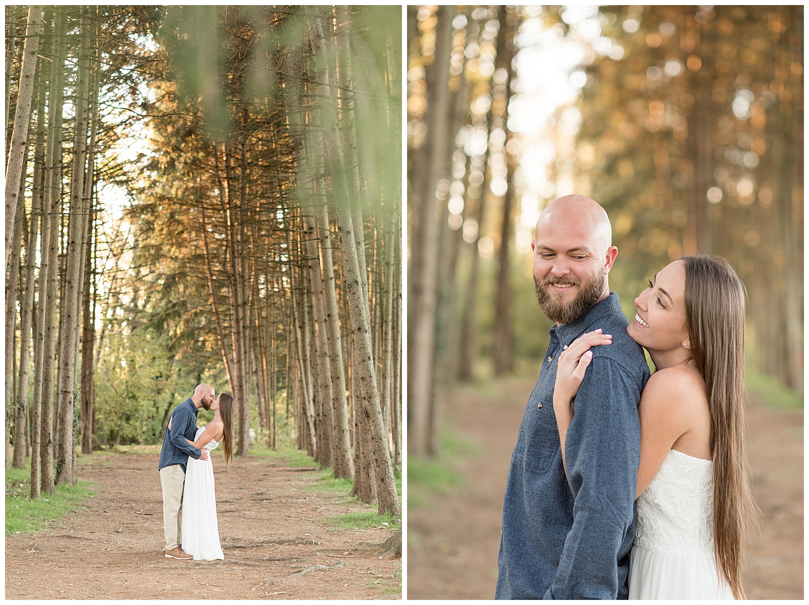 Fall Foliage Engagement Session - heathermariephoto.com