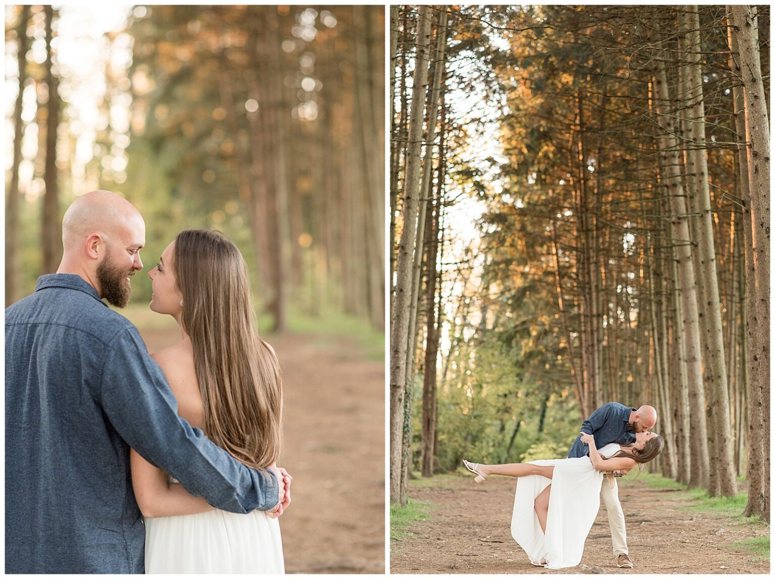 Fall Foliage Engagement Session - heathermariephoto.com