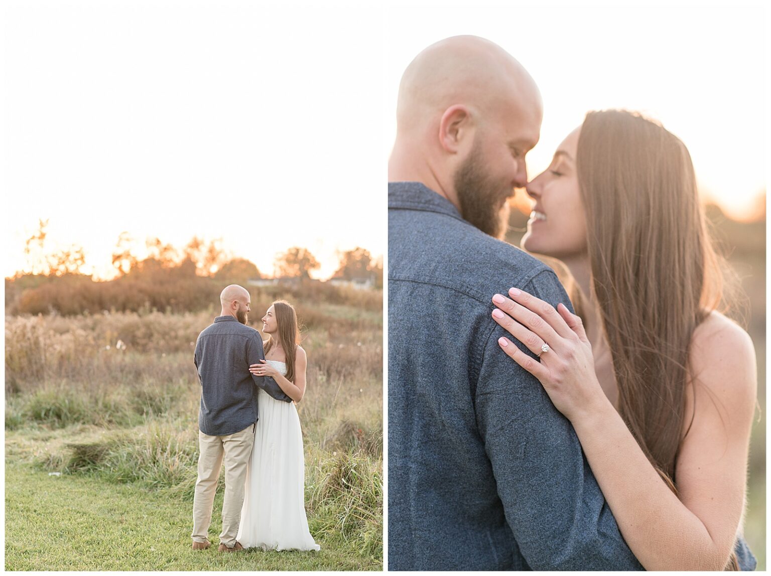 Fall Foliage Engagement Session - heathermariephoto.com
