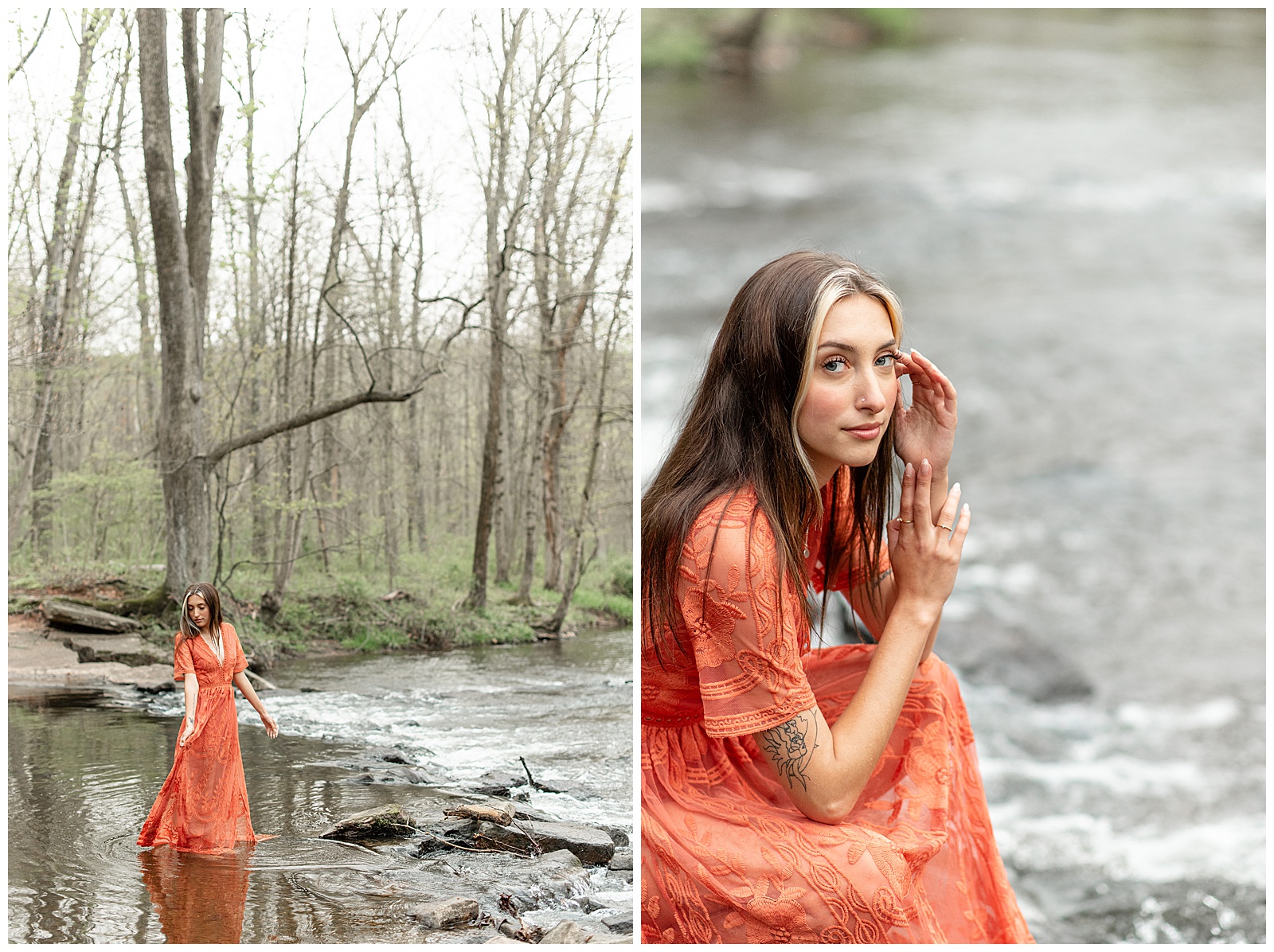 Warwick Park Spring Senior Session - heathermariephoto.com