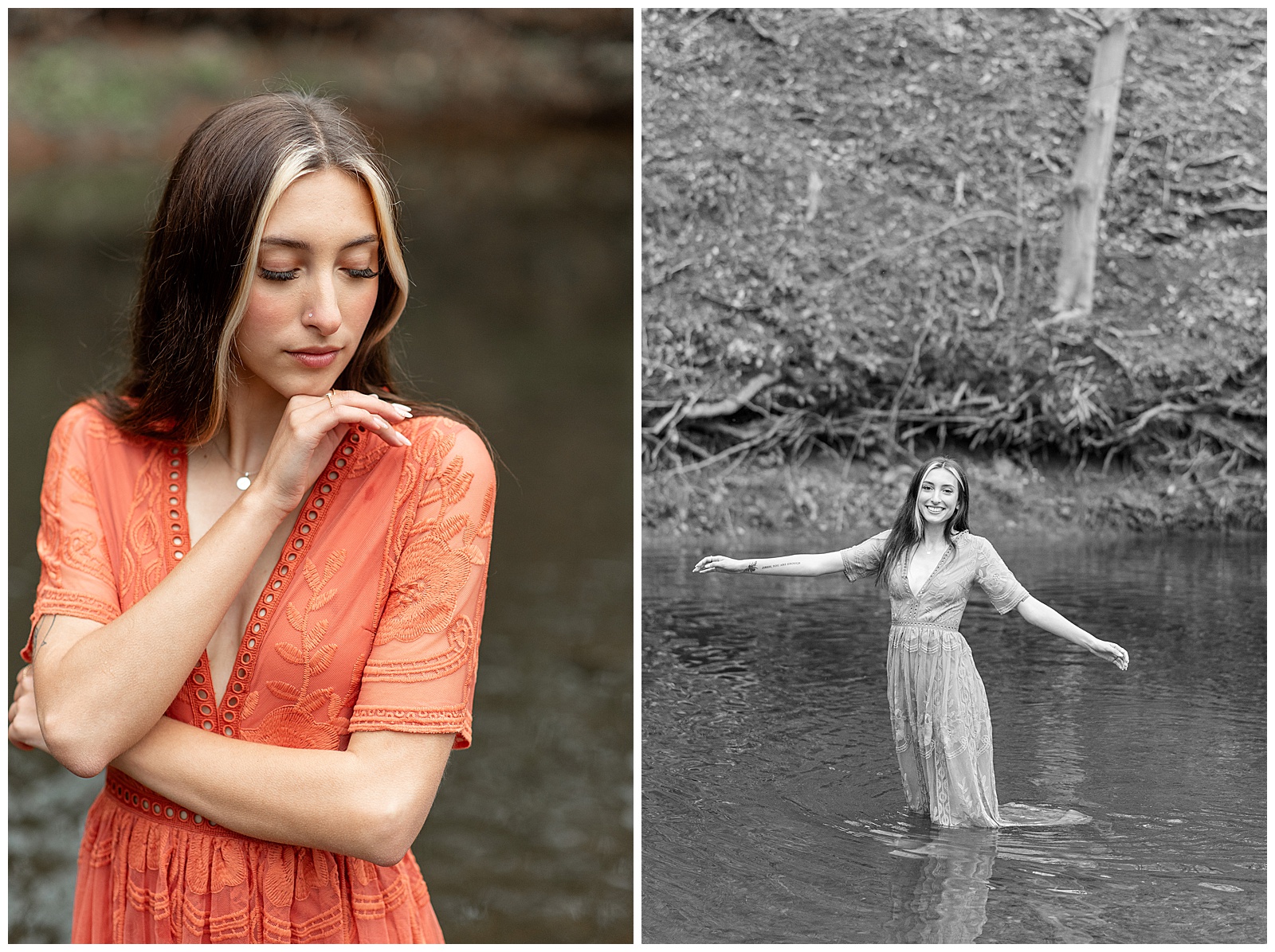 Warwick Park Spring Senior Session - heathermariephoto.com