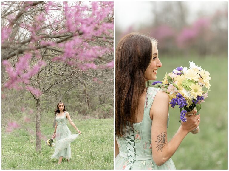 Warwick Park Spring Senior Session - heathermariephoto.com
