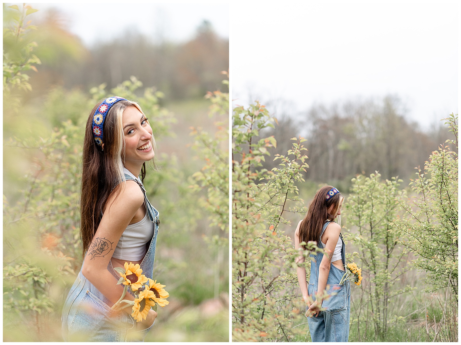 Warwick Park Spring Senior Session - heathermariephoto.com