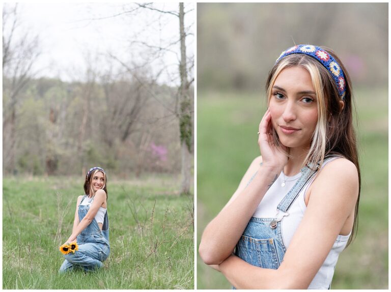 Warwick Park Spring Senior Session - heathermariephoto.com