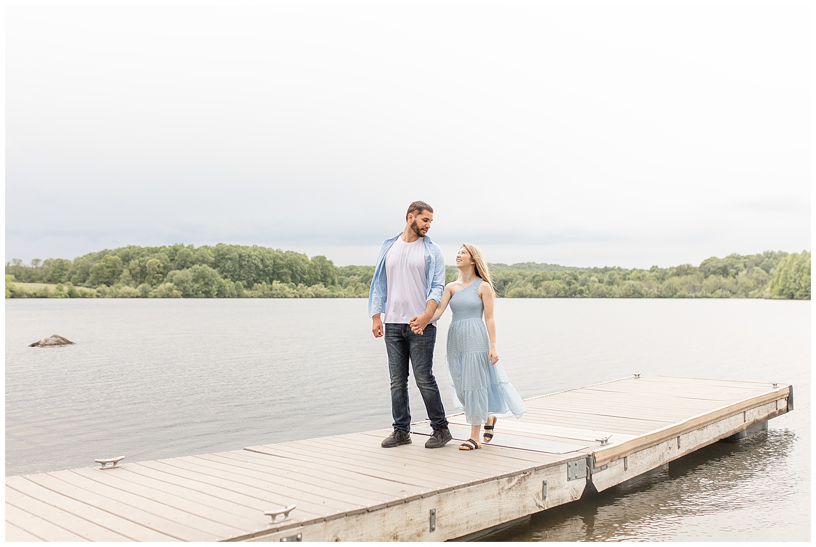 Hibernia Park Spring Engagement - heathermariephoto.com