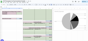Creating a Tax Prep Spreadsheet - heathermariephoto.com