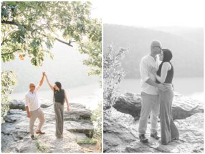 Pinnacle Point Overlook Engagement Session - heathermariephoto.com