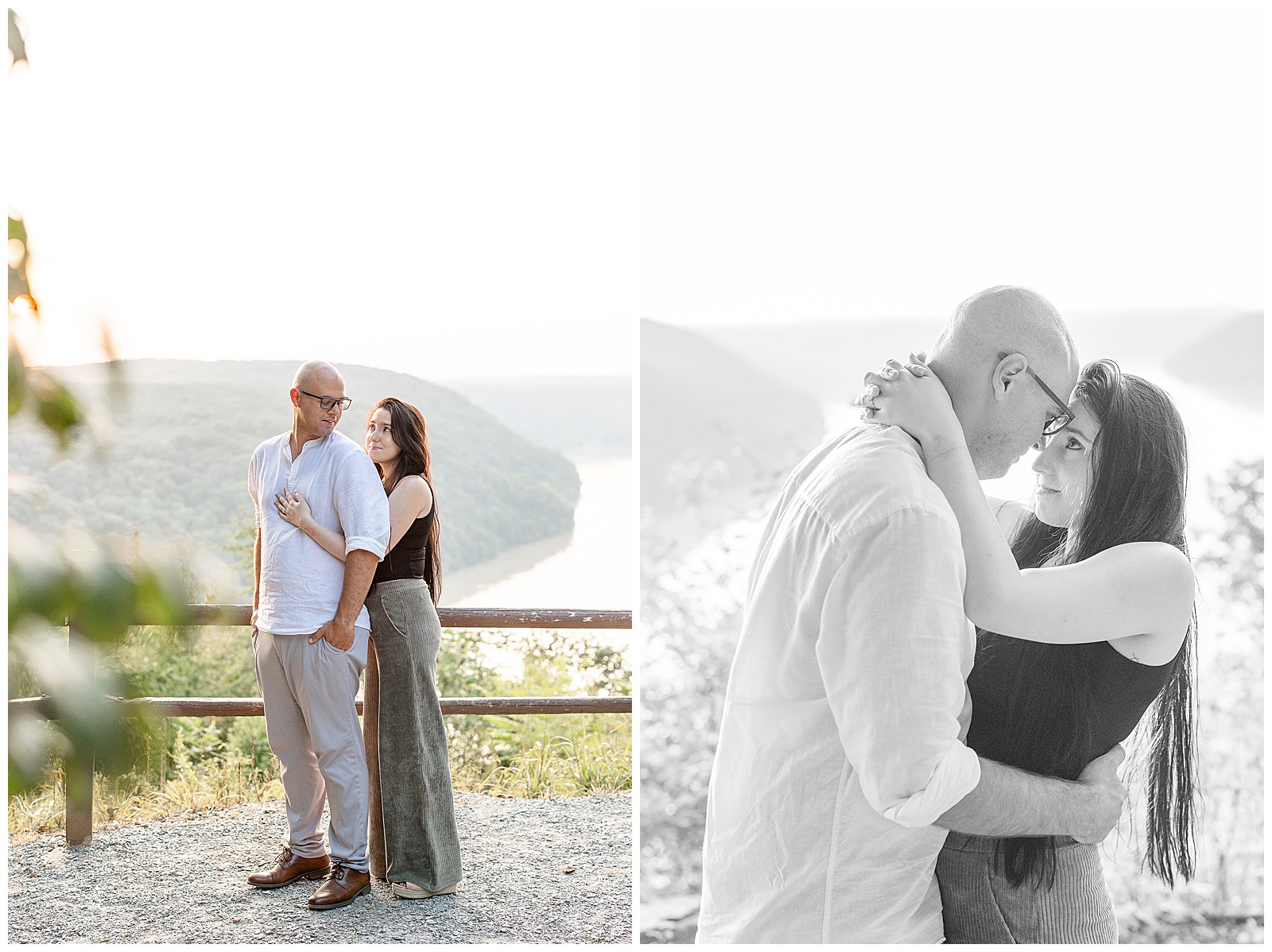 Pinnacle Point Overlook Engagement Session - heathermariephoto.com