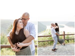 Pinnacle Point Overlook Engagement Session - heathermariephoto.com