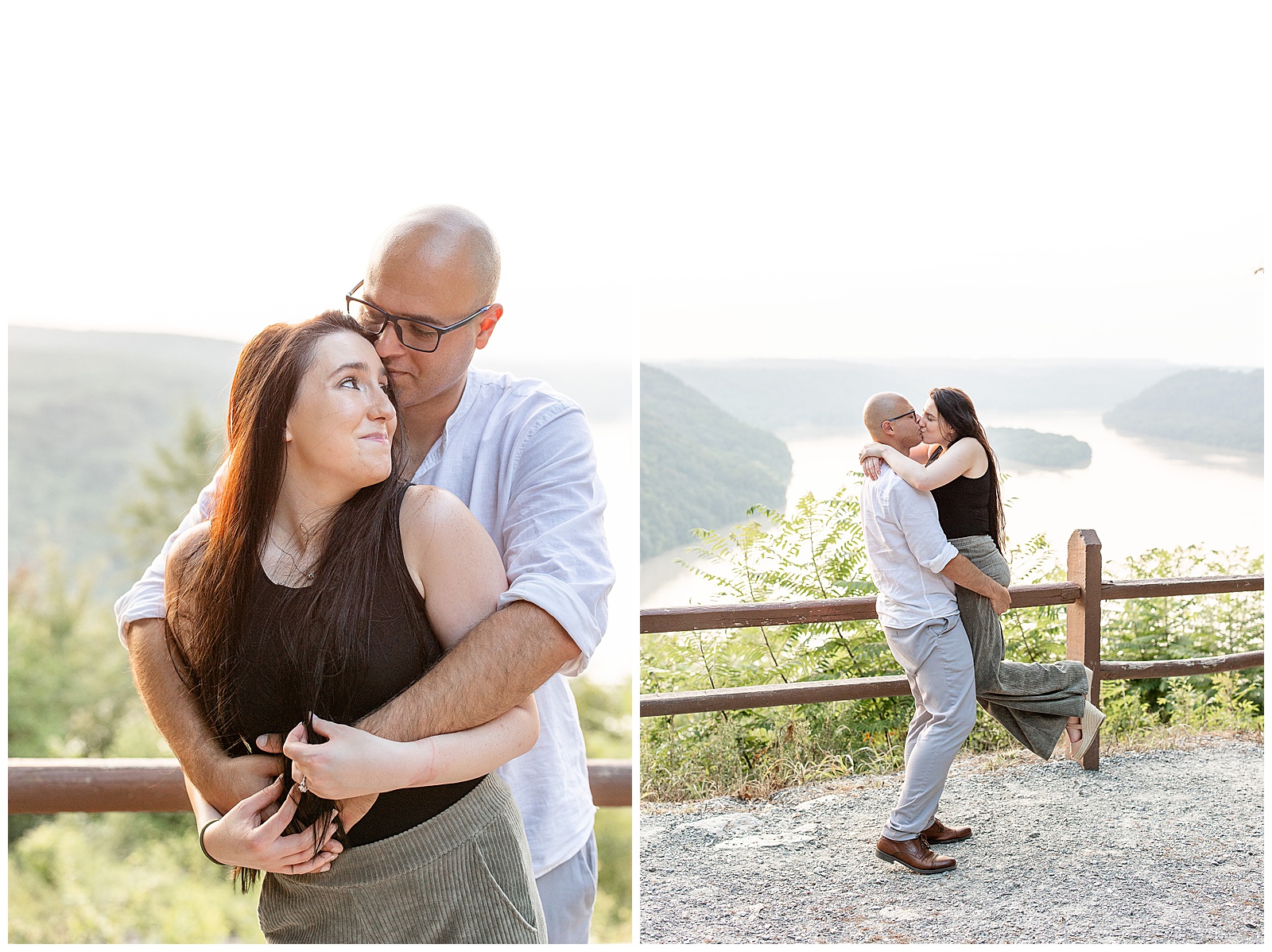 Pinnacle Point Overlook Engagement Session - heathermariephoto.com