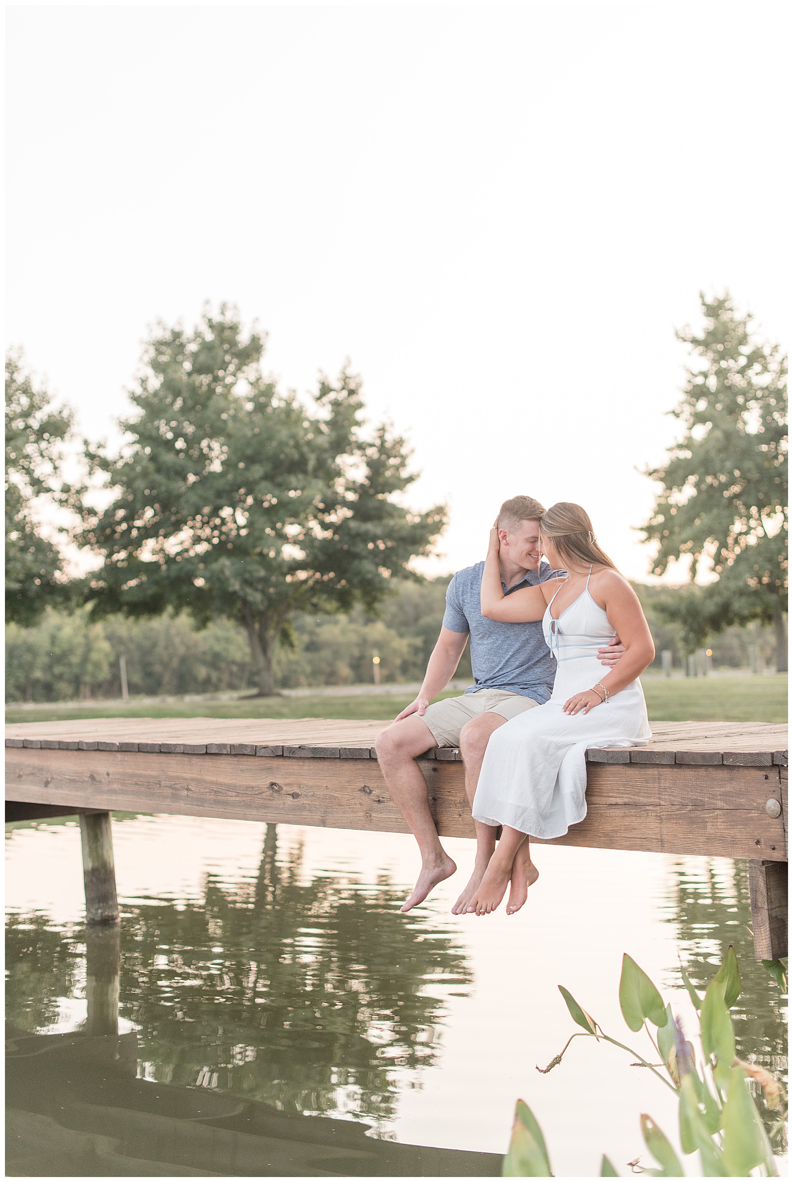 Chesapeake City Engagement Session - heathermariephoto.com