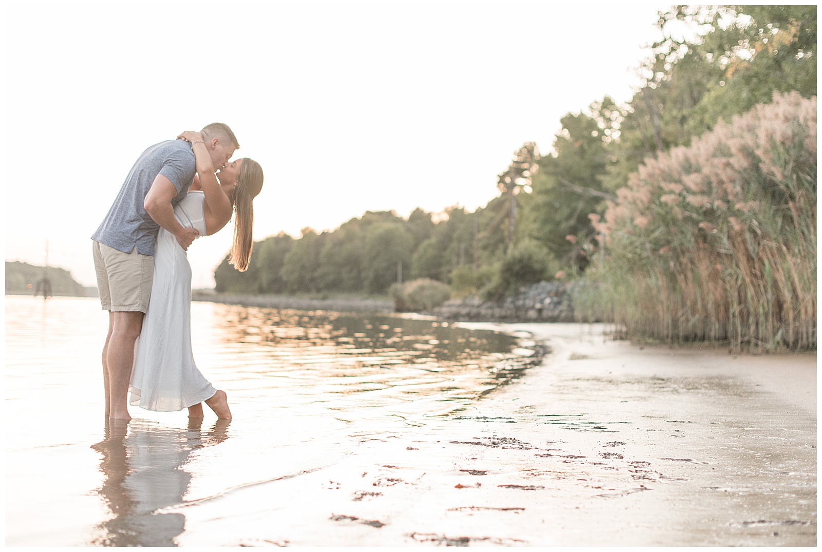 Chesapeake City Engagement Session - heathermariephoto.com