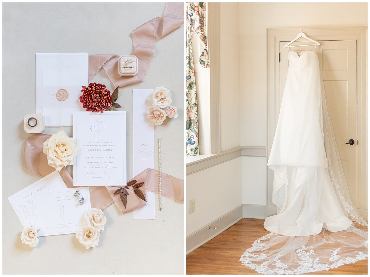 Enchanted Barn at Silverstone Wedding - heathermariephoto.com