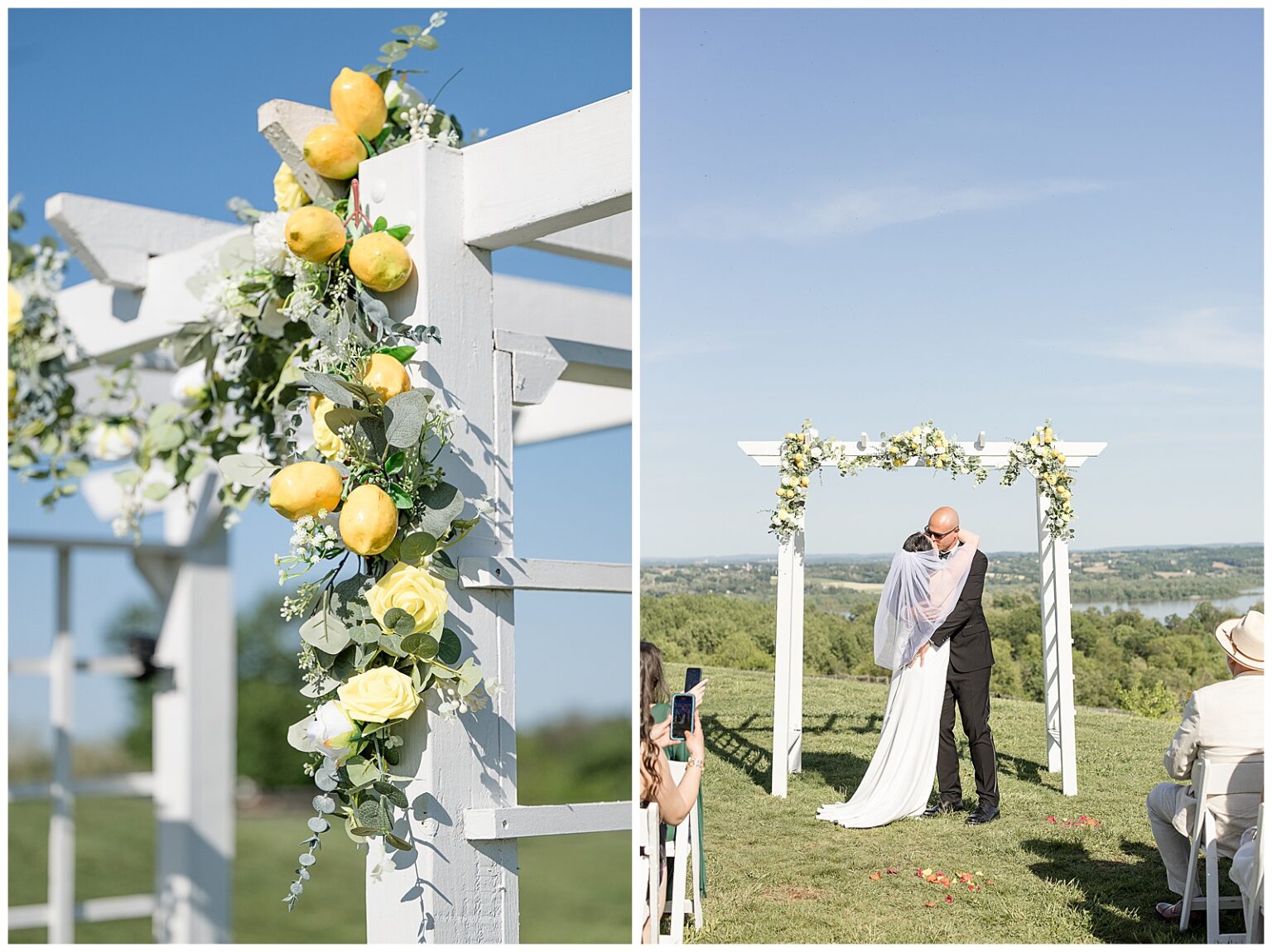 Lemon Inspired Lauxmont Farms Wedding | Kasey and Faber ...
