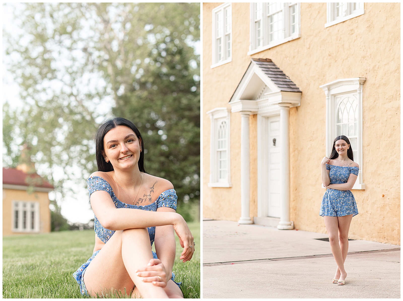 Spring Hibernia Park Senior Session | McKenzie Gregory ...