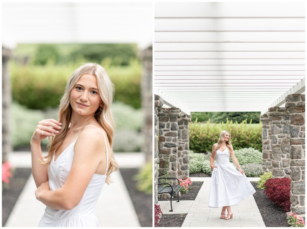 Masonic Village Summer Senior Session | Lauren Brosious ...